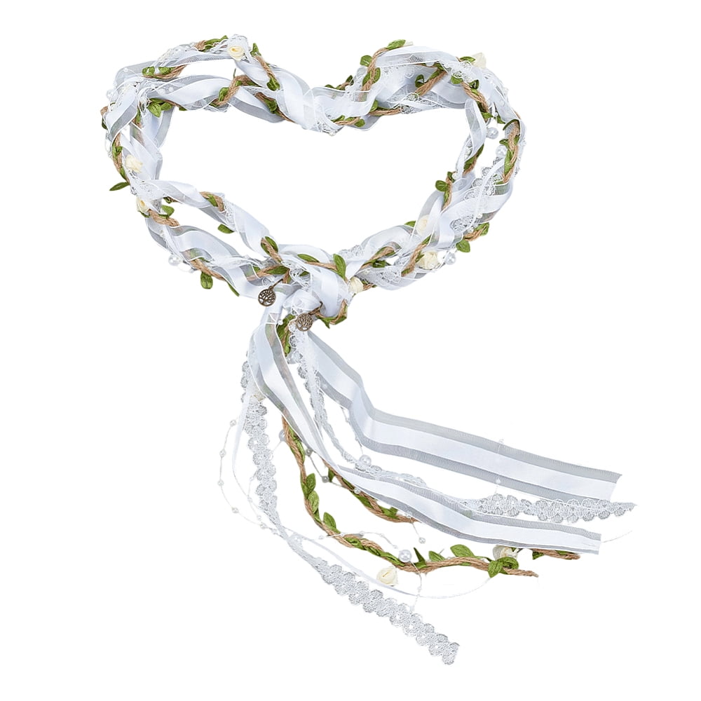 Alloy Tree of Life Cloth Leaf Trim Ribbon Party Decoration with Hemp ...