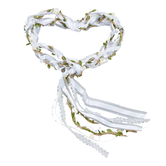 Alloy Tree of Life Cloth Leaf Trim Ribbon Party Decoration with Hemp ...
