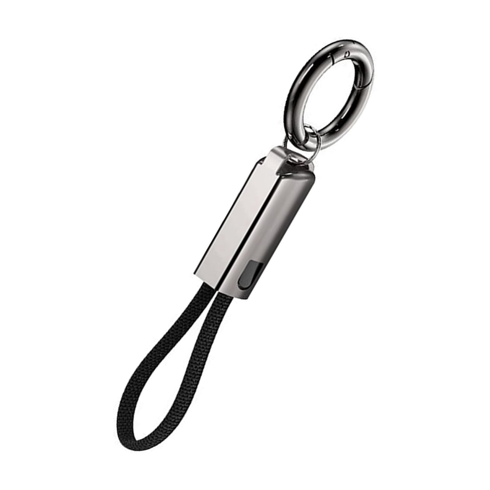 Alloy USB C to C Fast Charging Cable Short 16CM PD65W 3A Keychain ...
