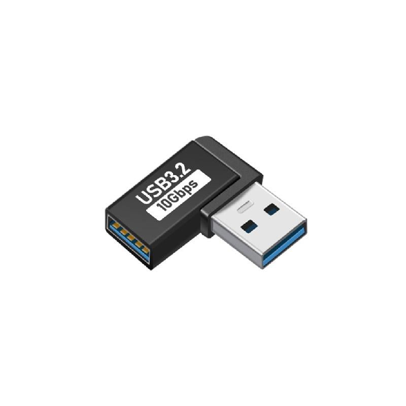 Alloy USB Type C 90 Degree Angled Adapter Secure Locking Mechanism ...