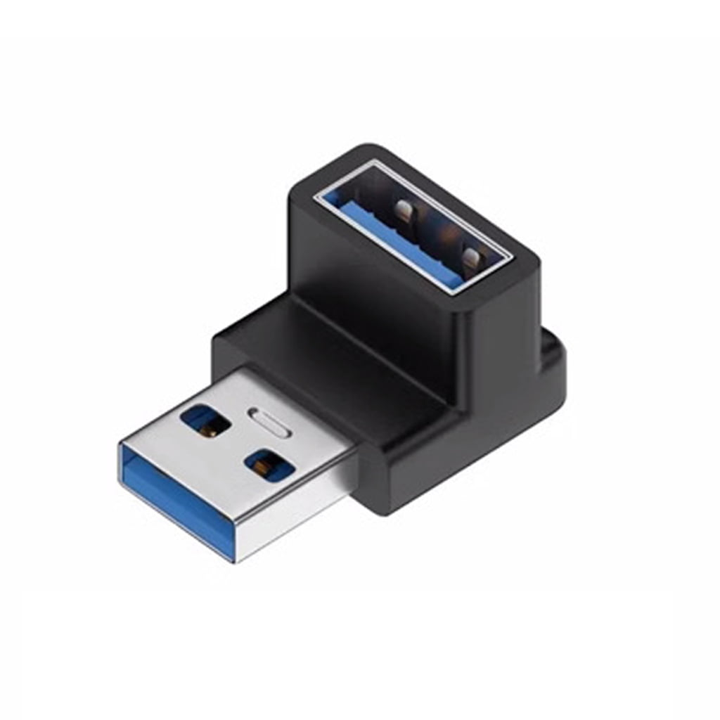 Alloy USB Type C 90 Degree Angled Adapter Secure Locking Mechanism ...