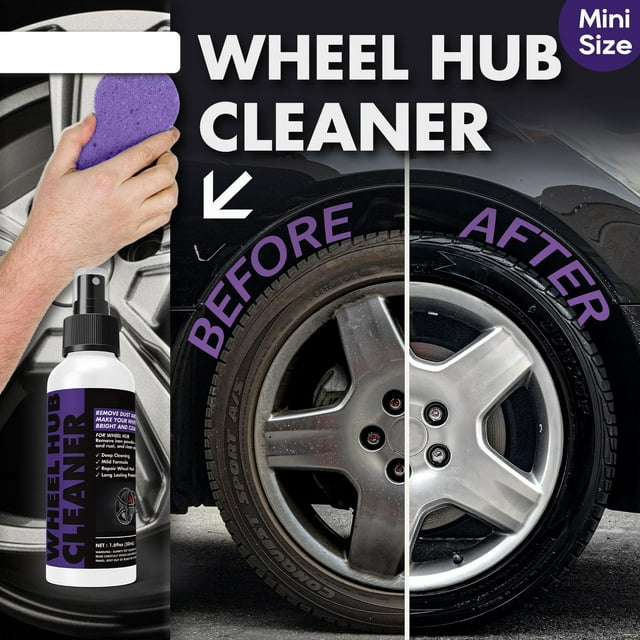 Alloy Wheel Cleaner Spray - Brake Dust & Rust Dissolver, Protective ...