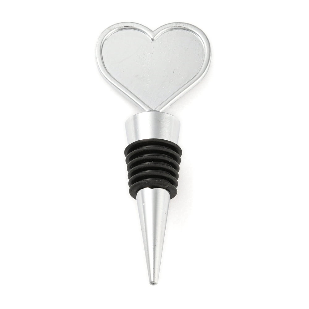 Alloy Wine Bottle Stopper Cabochon Settings DIY Blank Bezel Tray with ...