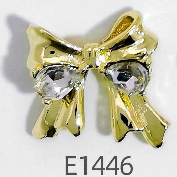 Alloy nail jewelry mixed batch smiley face bow nail drill sticker drill ...