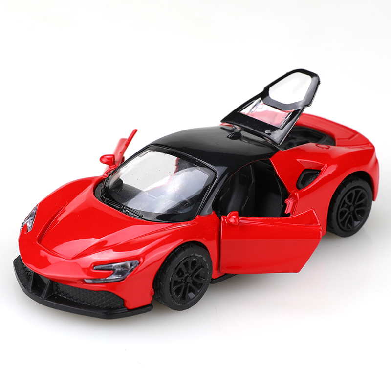 Alloy toy car, boy's racing sports car, children's small car, metal ...