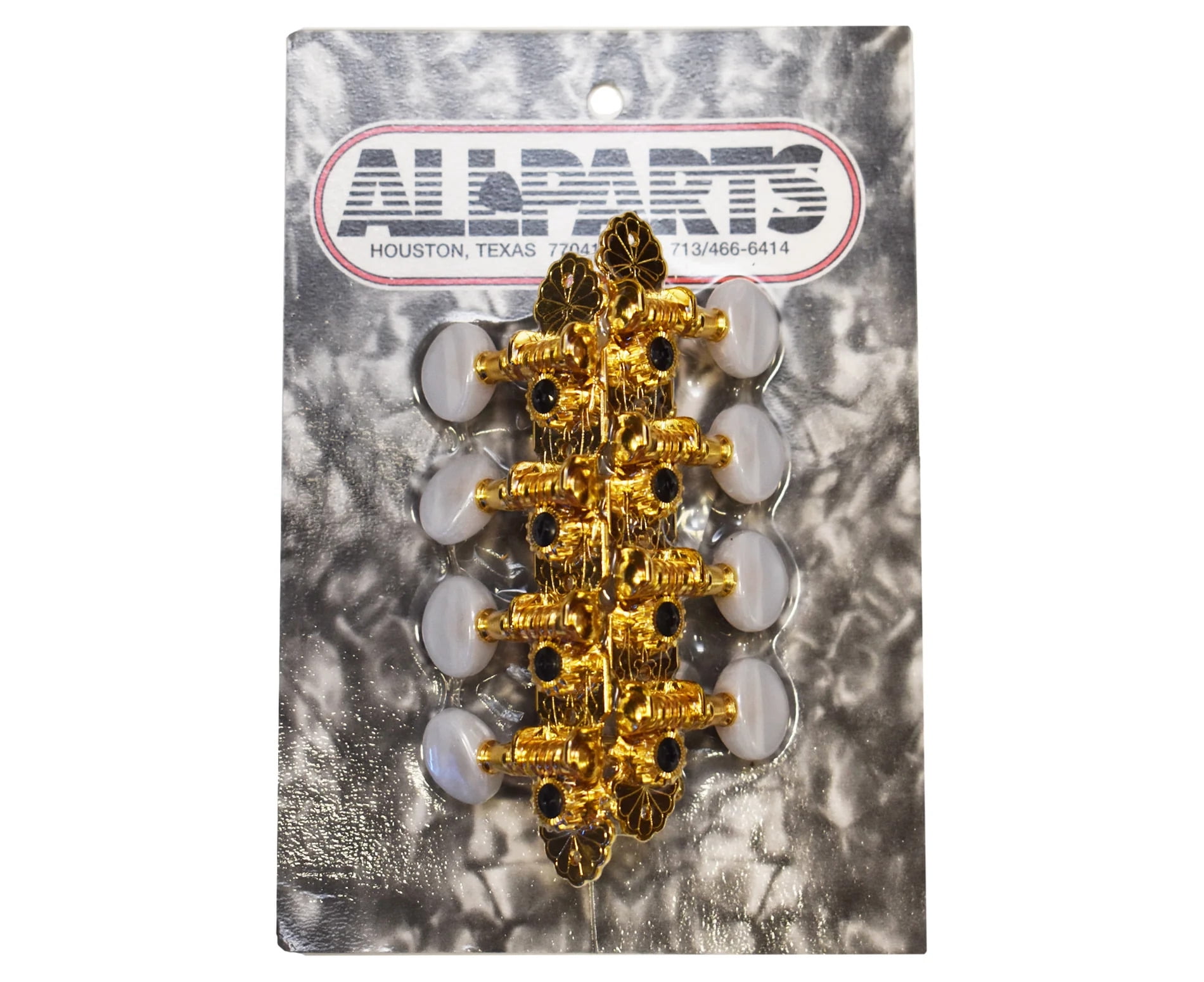 Allparts A-Style 4x4 Tuning Key Set Gold - Walmart.com