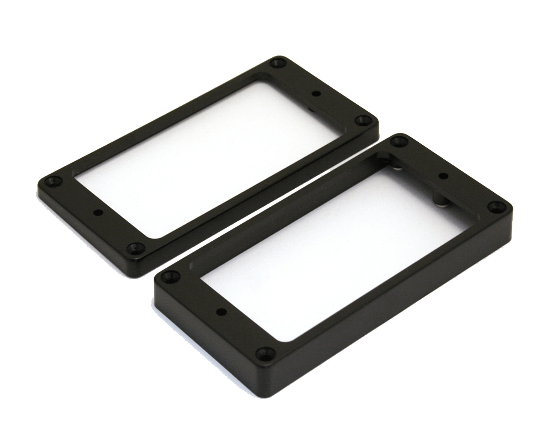 PC-0743-023 Humbucking Pickup Rings Slanted Black Plastic - Walmart.com
