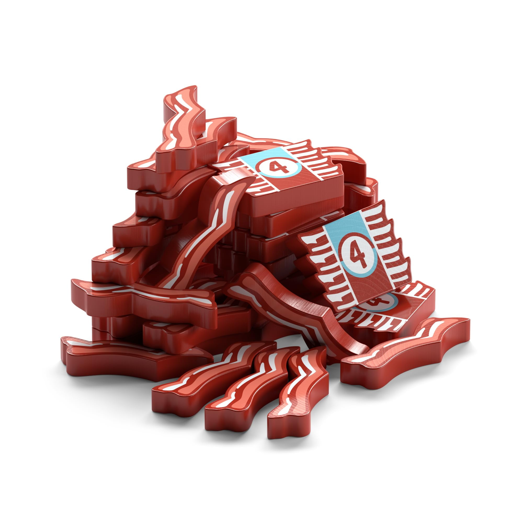 Allplay Bacon Board Game - Trick Taking Card Game - 3 to 6 Players - 40 Minute Play Time (Bacon ...