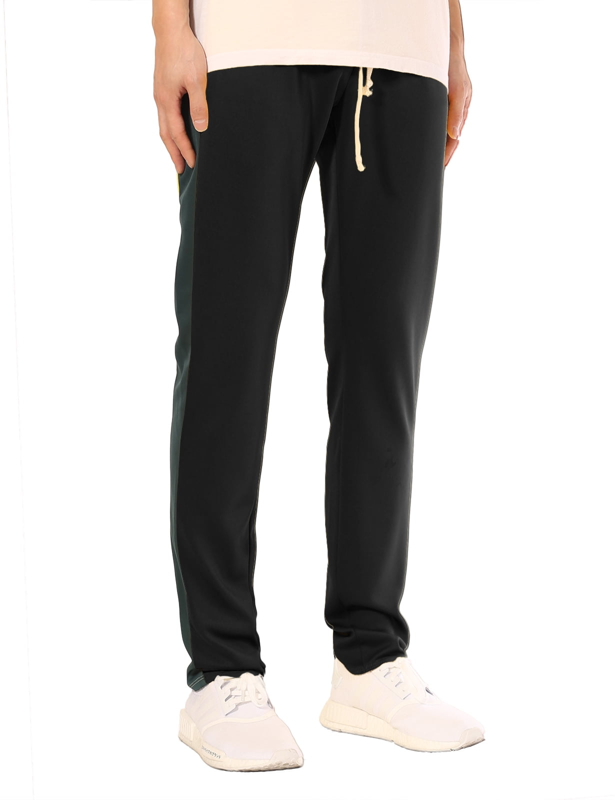 Allsense Men's Skinny Fit Two-tone Trackpants - Walmart.com