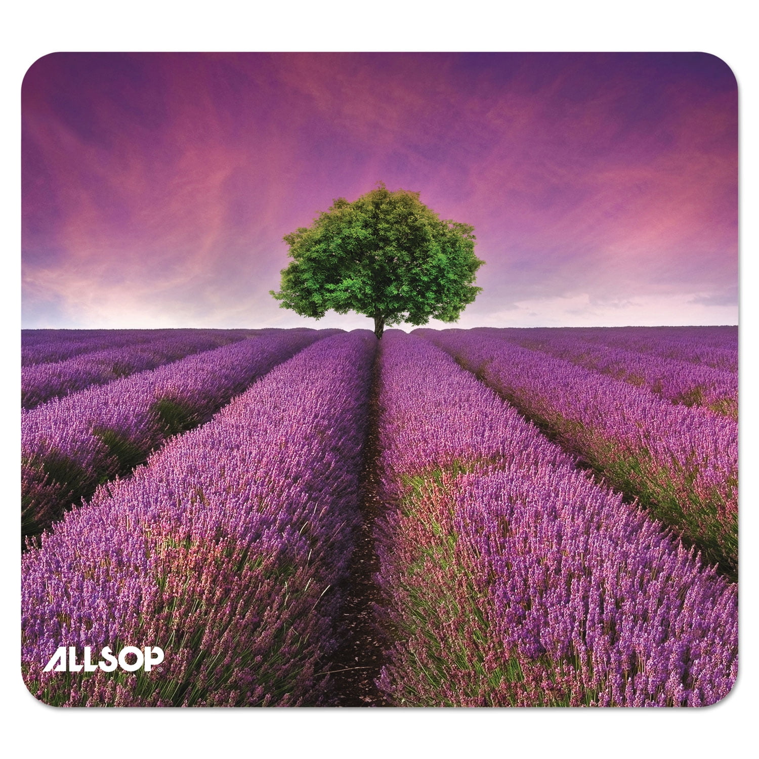 Allsop 31422 8.5 in. x 8 in. Lavender Field Design Naturesmart Mouse ...