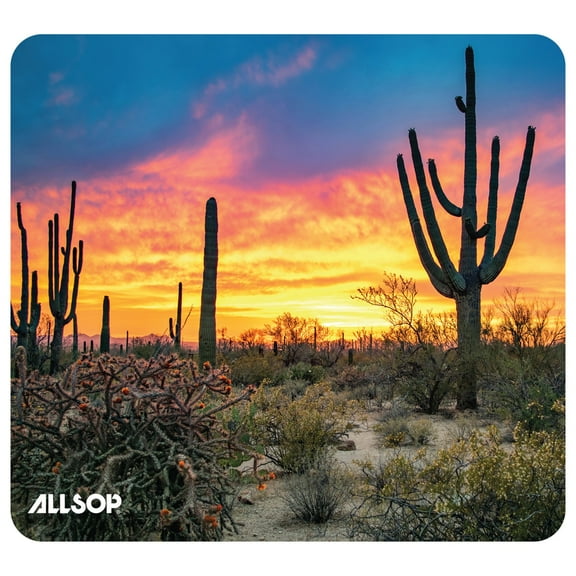 Allsop Naturesmart Mouse Pad 8.5 x 8 Leaf Raindrop Design 31624 ...