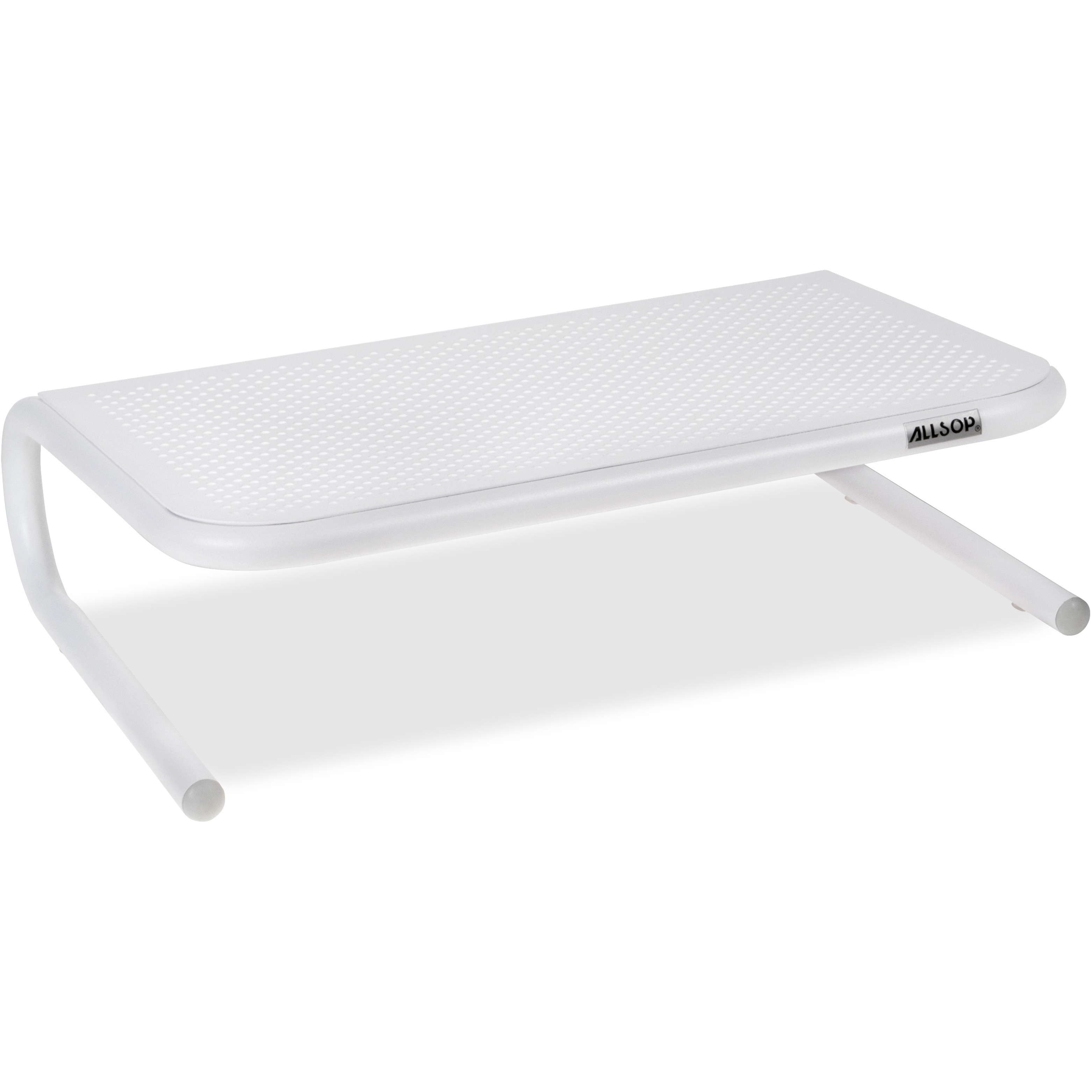 Allsop, ASP31881, Metal Art Jr. Laptop/Monitor Stand, 1 Each, White ...