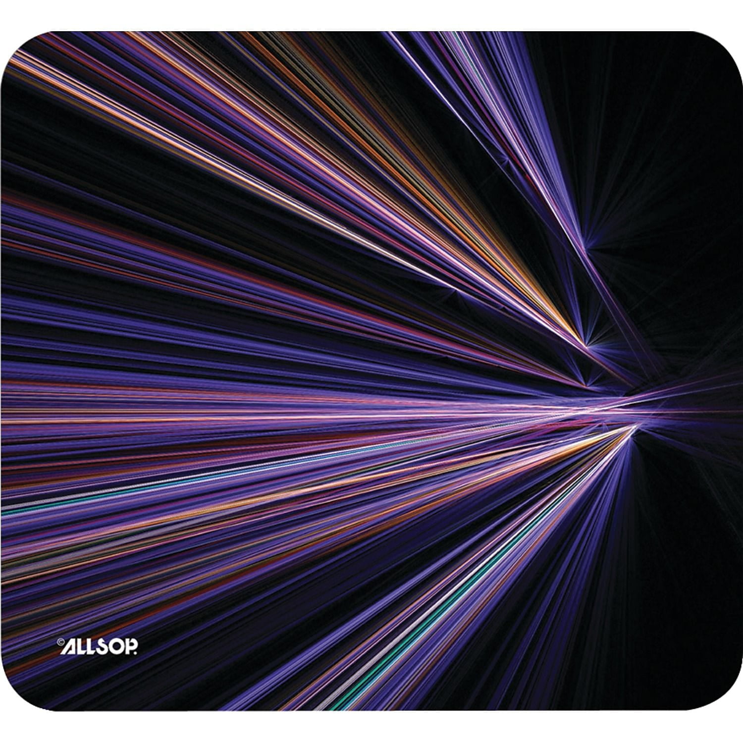 Allsop NaturesmartPad Mouse Pad Purple Stripes (30600) ALS30600 ...