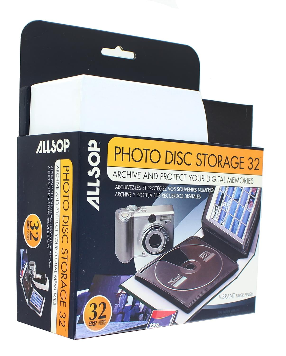 Allsop Photo Disc Storage Album | Holds Up To 32 Discs - Walmart.com