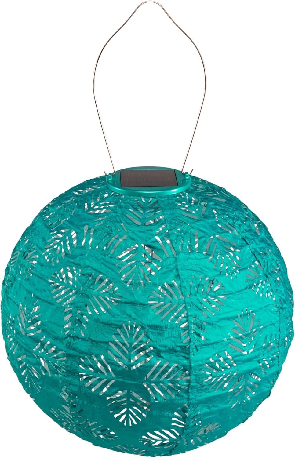 Allsop Soji Stella - Brights Geo Palm - 12" Outdoor Solar Lantern ...