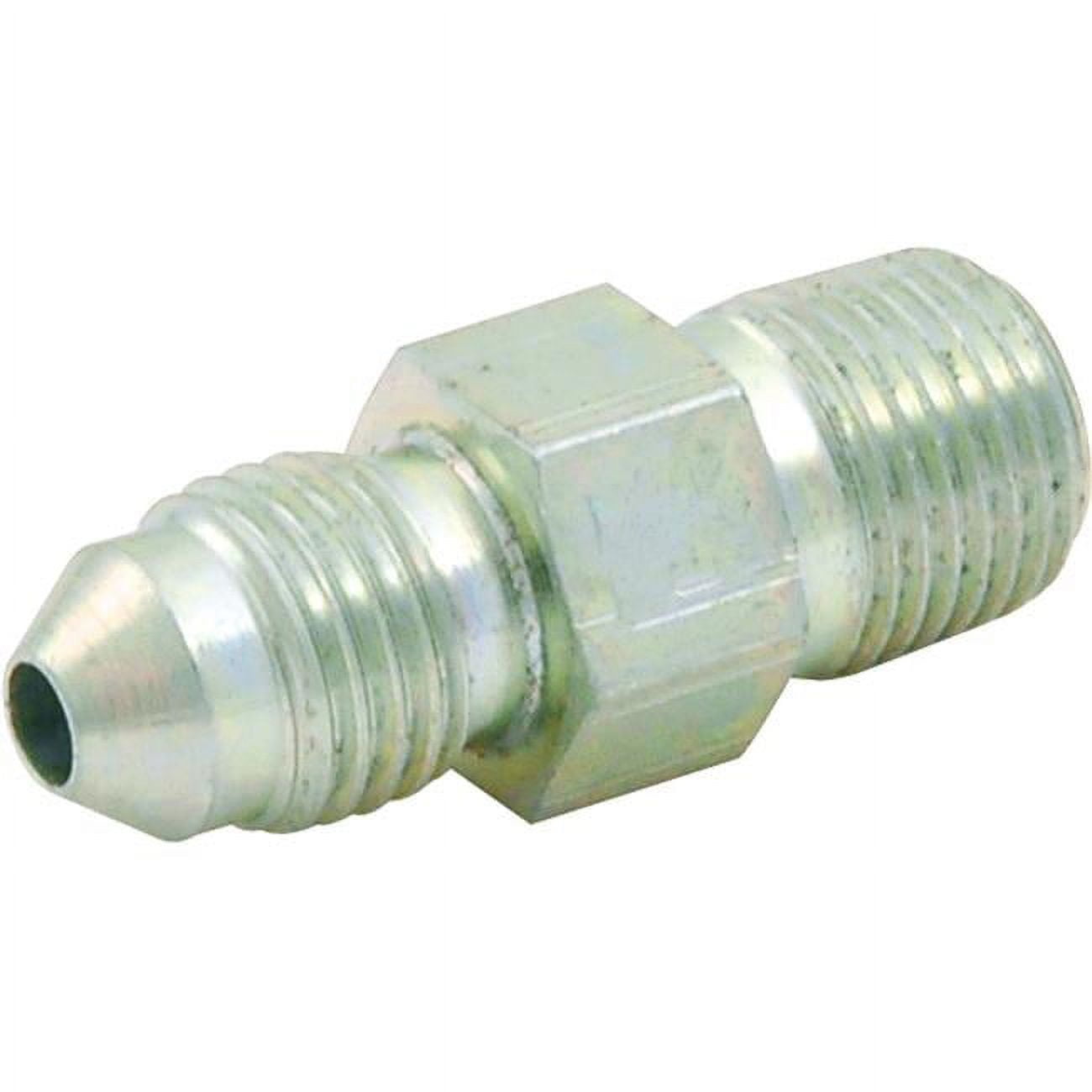 Allstar 50000 -3 to 1/8" NPT Straight Steel Adapter Fitting 2 Pack 3 AN ...