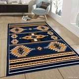 Allstar Blue Woven High Quality Rug. Traditional. Persian. Flower ...