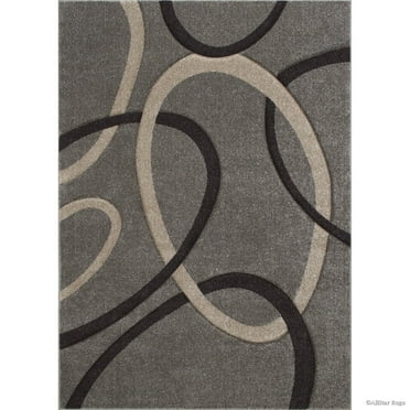 Allstar Zebra Modern Geometric Area Rug (5' 2" x 7' 2") - Walmart.com