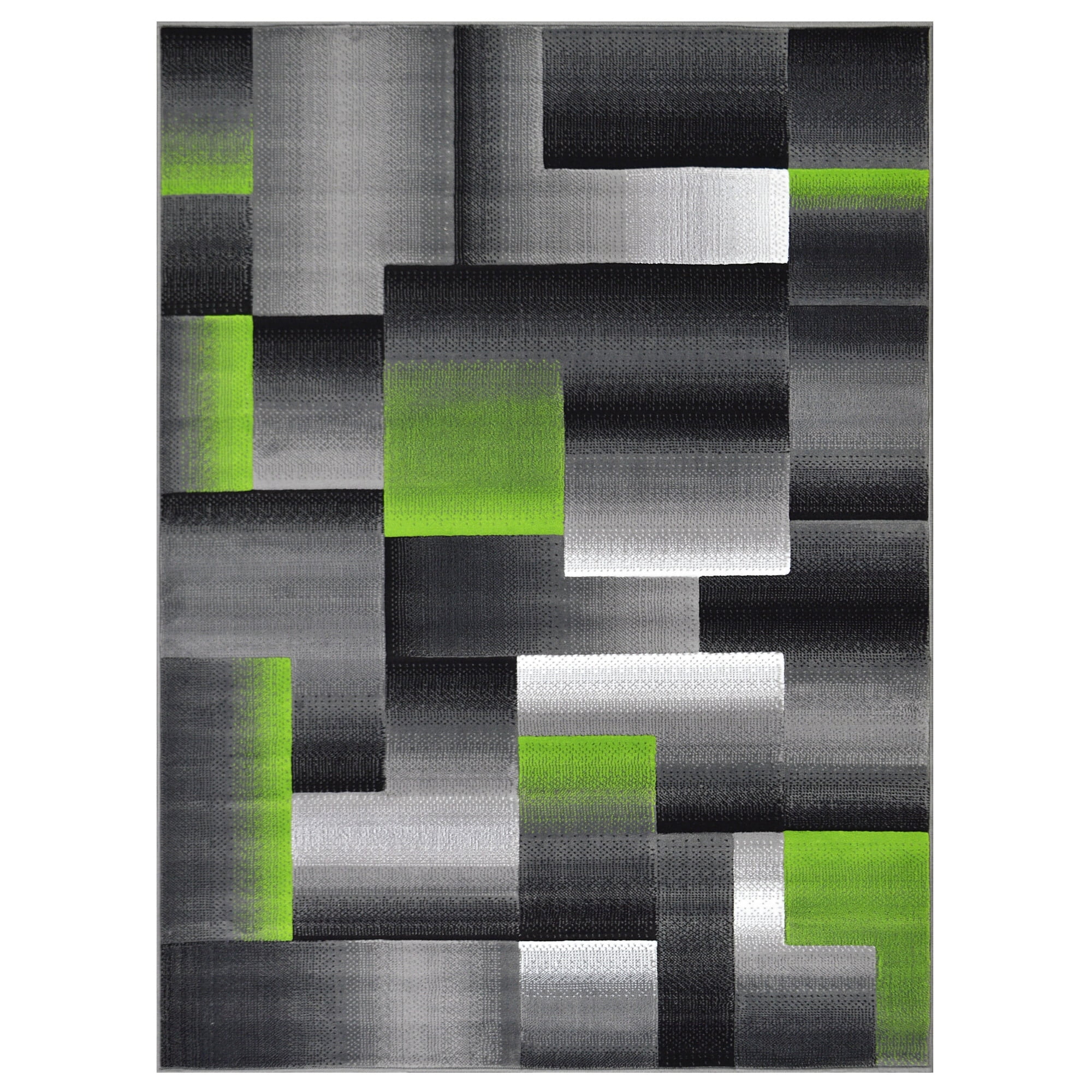 Allstar Living Room Area Rug with Brick Gradient design 8x10 8' x 10 ...