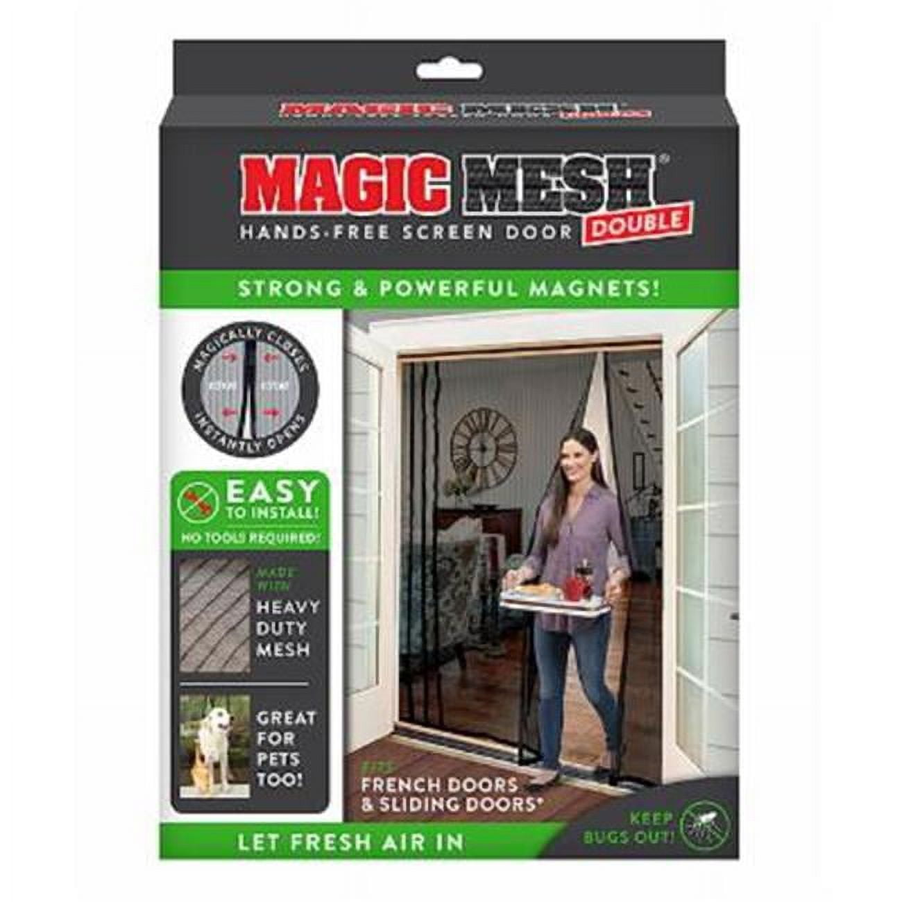 Allstar Marketing Group Magic Mesh Double Screen Door - Walmart.com