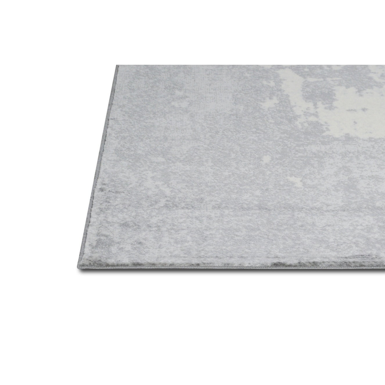 Allstar Modern Accent Rug with Weathered Texture design Grey 5' x 8' 5 ...