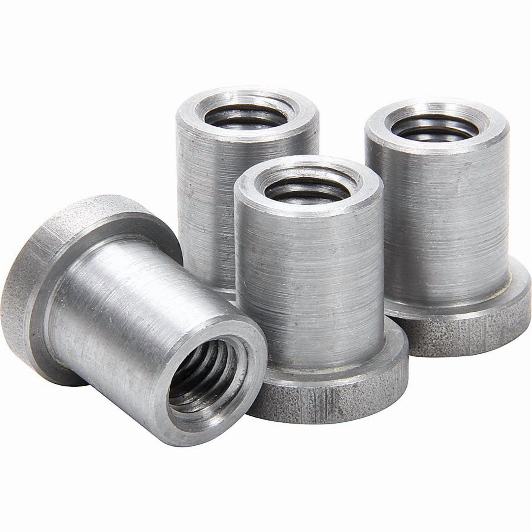Allstar Performance Weld On Nuts 1/2-13 Long 4pk - Walmart.com