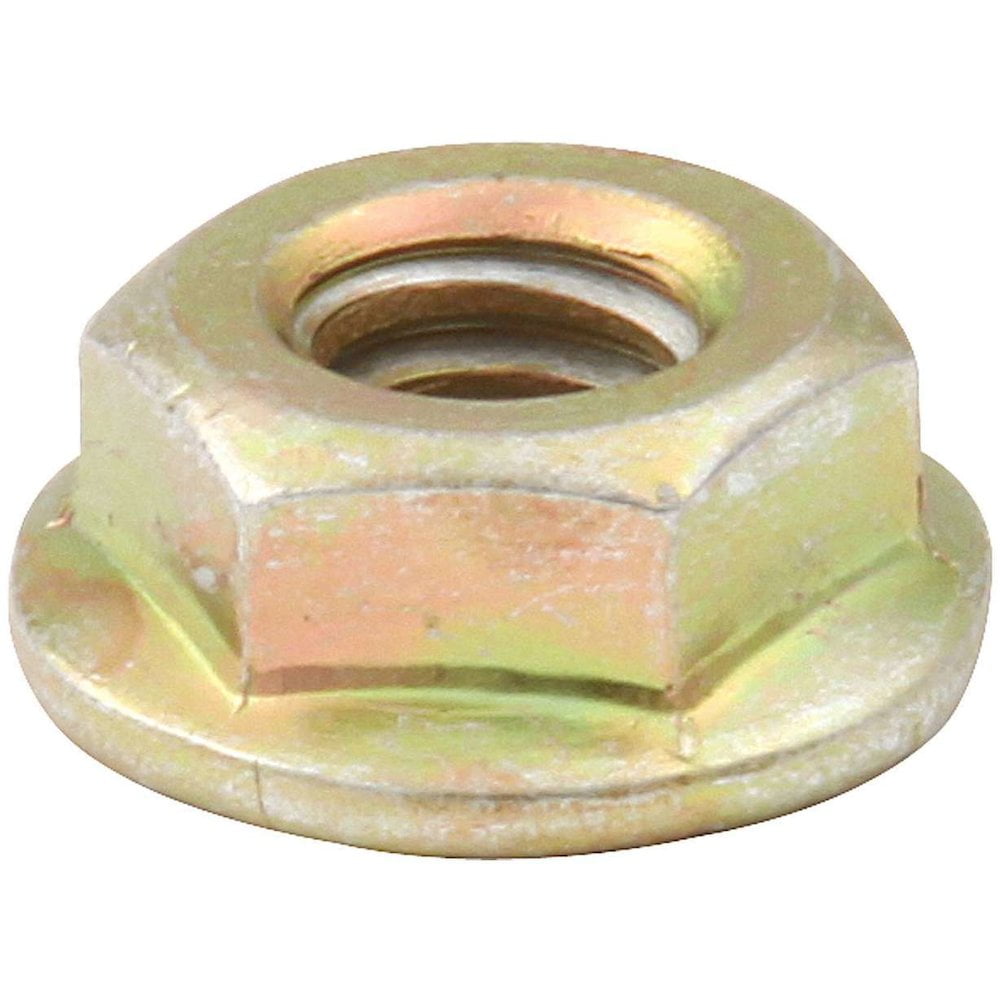 Allstar Performance Spin Lock Nuts 50pk Gold - Walmart.com