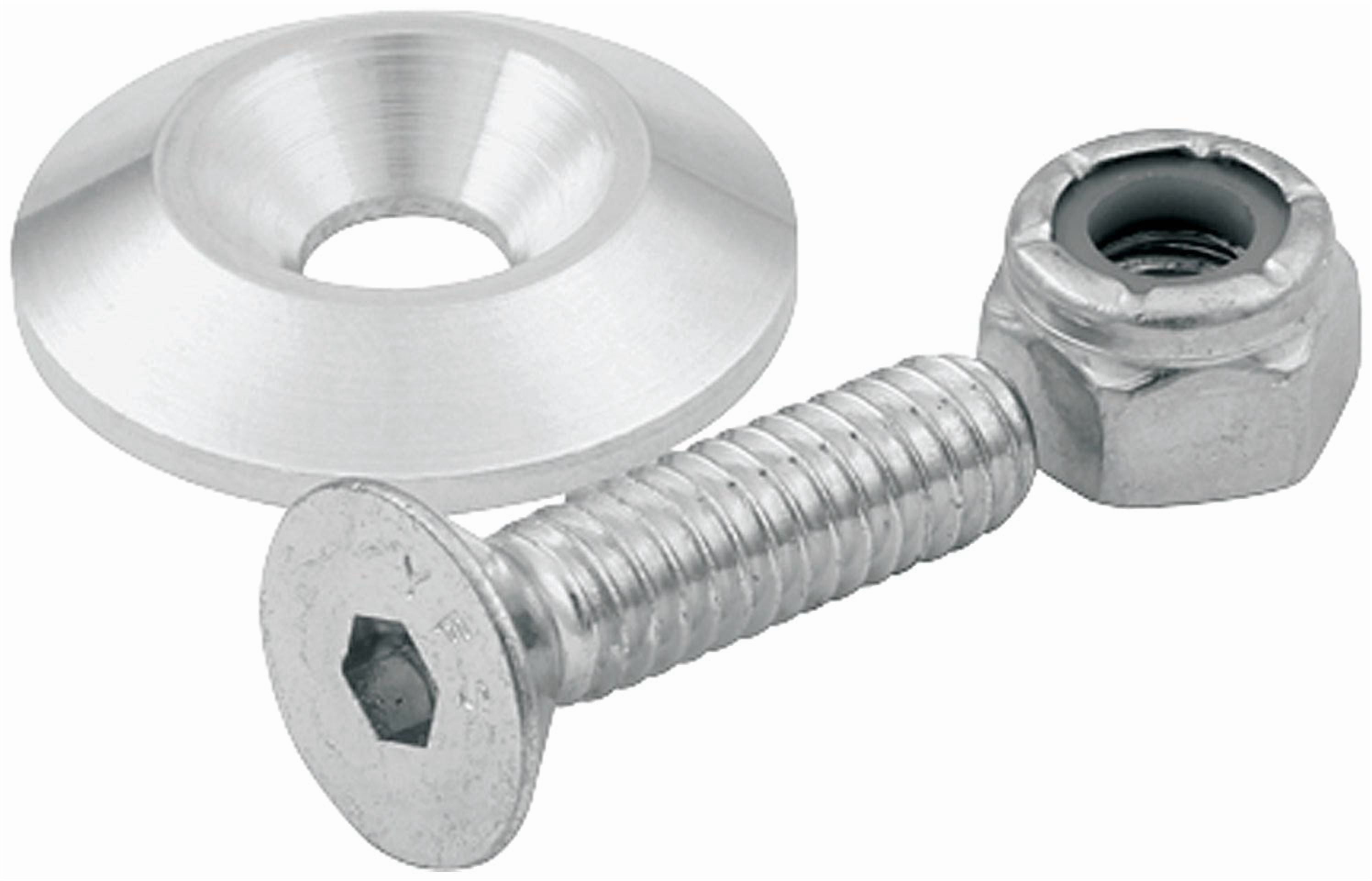 Allstar Performance Countersunk Bolts 1/4in w/1.25in Washer 50pk ...