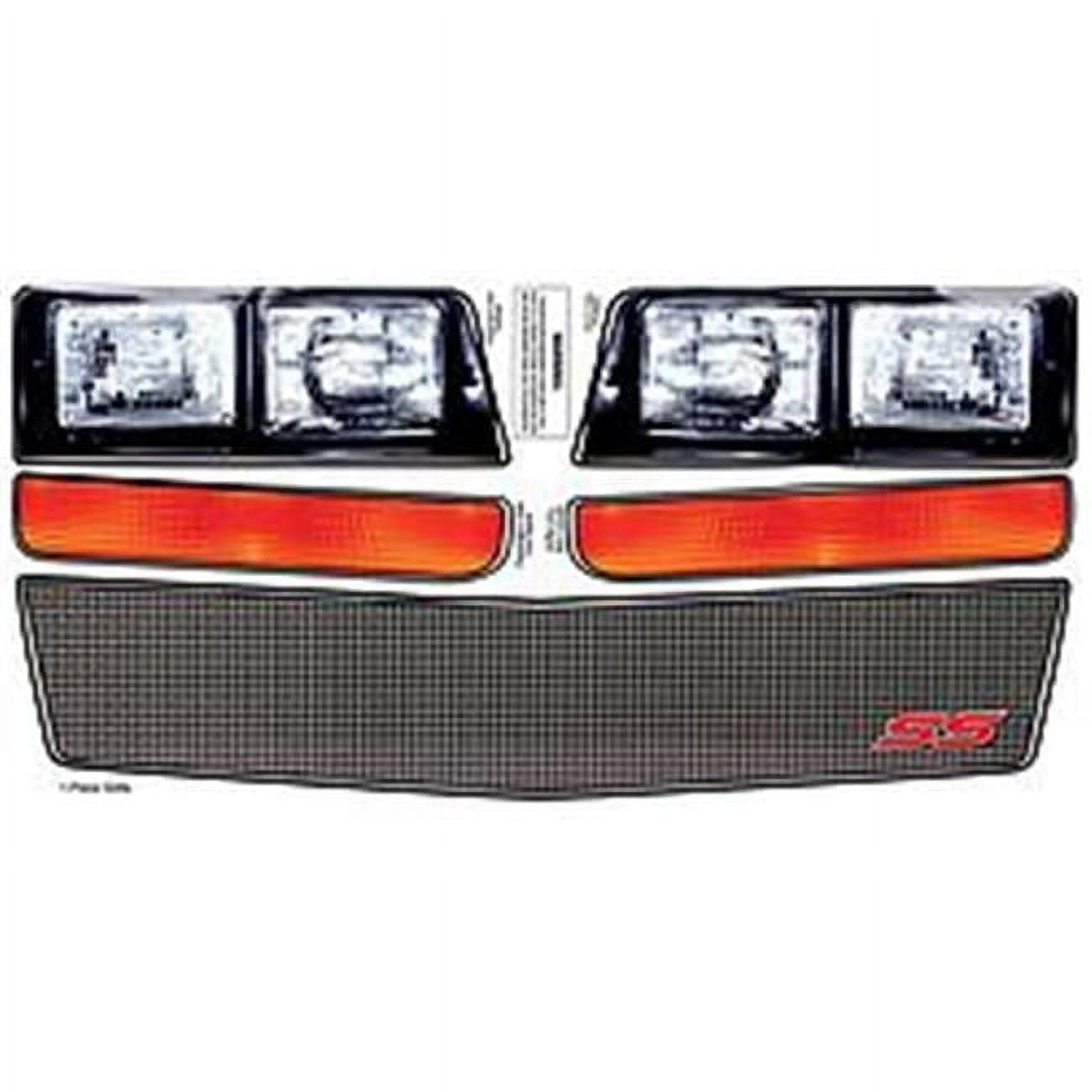 Allstar Performance ALL23038 Nose Graphics - Lights/Grille - Laminated ...