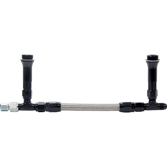 Fuel Line Kit 9-5/16in Std Holley -6AN Black - Walmart.com