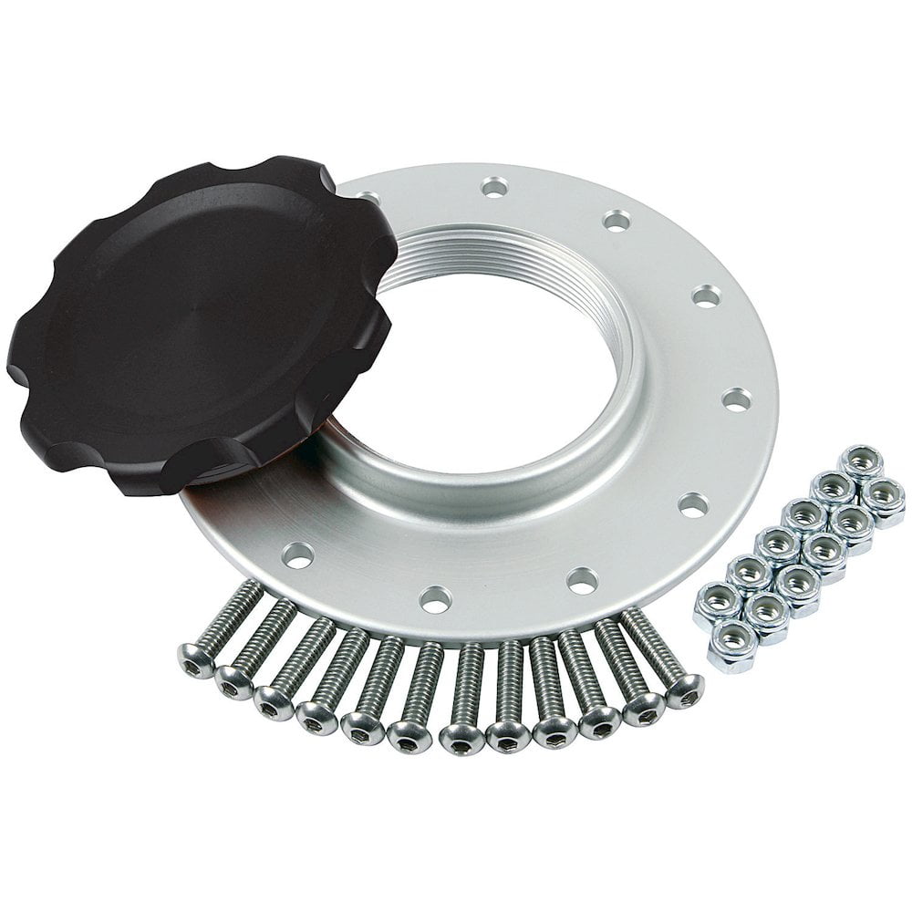 Allstar Performance Fuel Cell Cap and Bung RCI/JAZ 12-Bolt Black ...