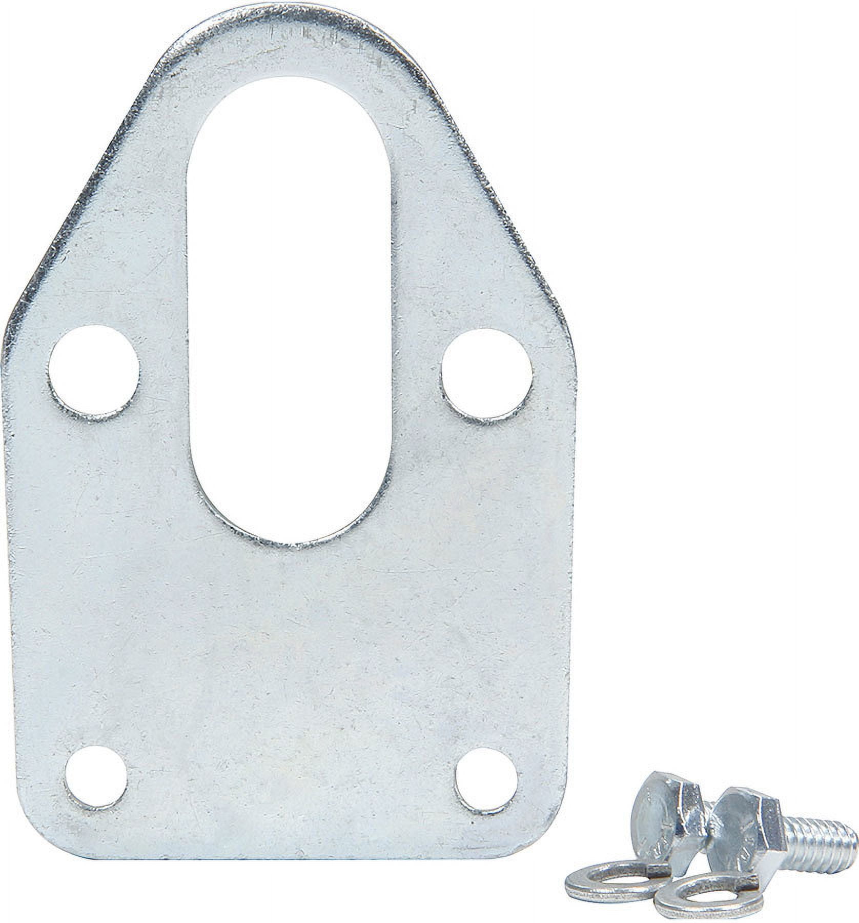 Allstar Fuel Pump Mounting Plate - Steel - Clear Zinc - Small Block ...