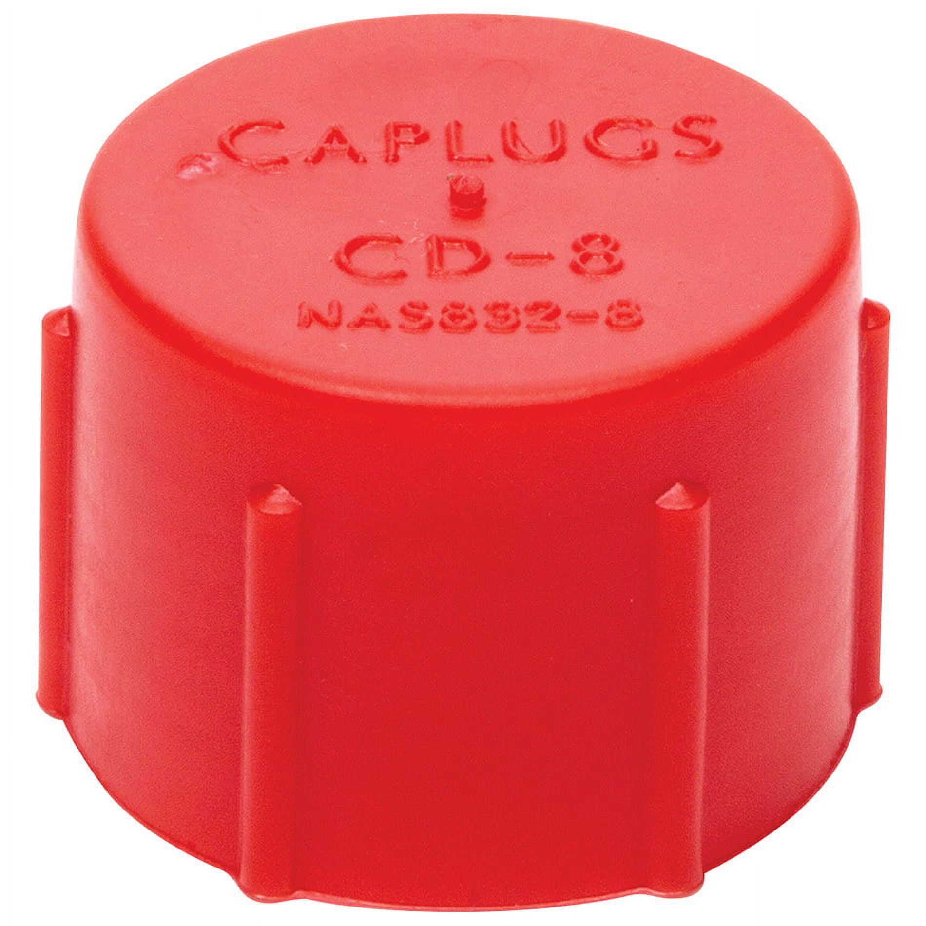 Allstar ALL50804 Red Plastic Fitting Cap for -8AN and 3/4-16 Thread ...