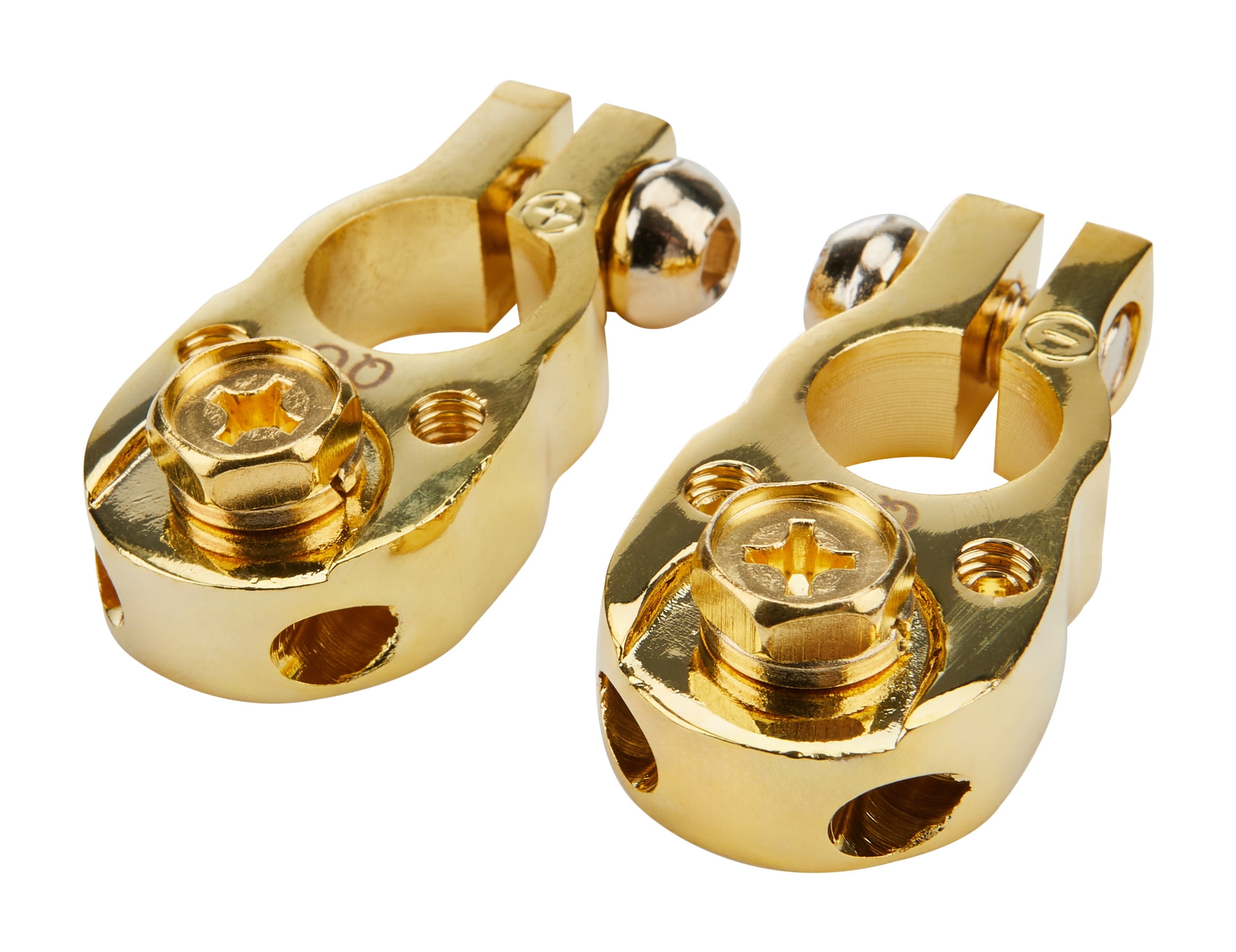 Allstar Performance ALL76120 Gold Plated Top Post Battery Terminal ...