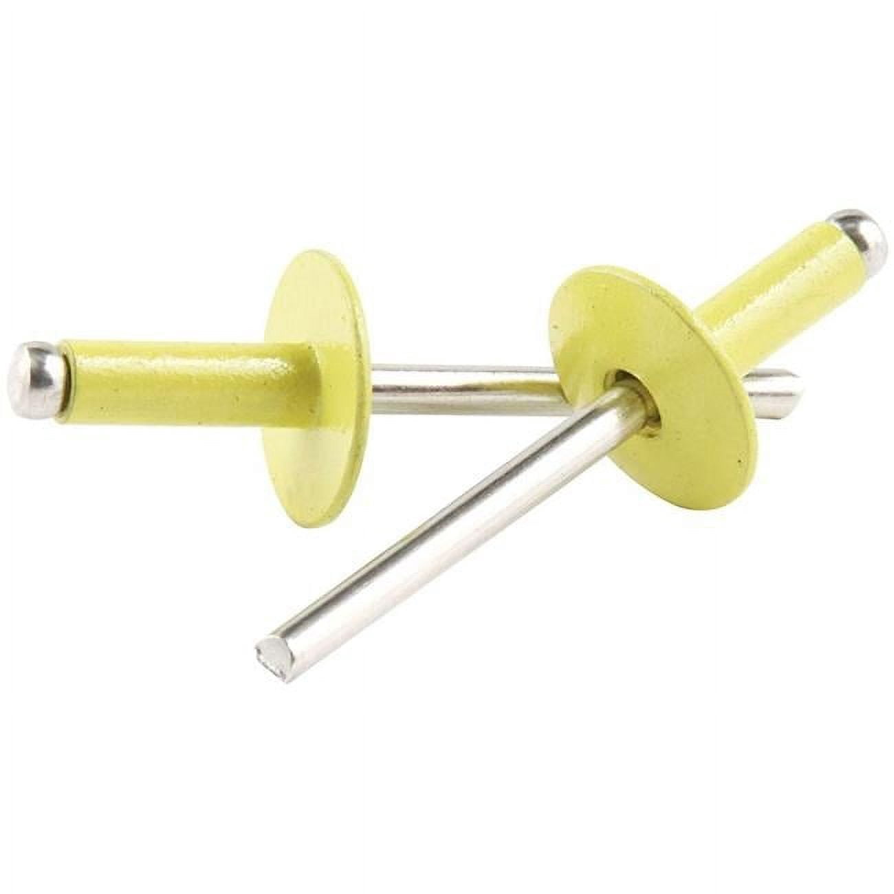 Allstar Performance Large Head Aluminum Rivet - Yellow - Walmart.com