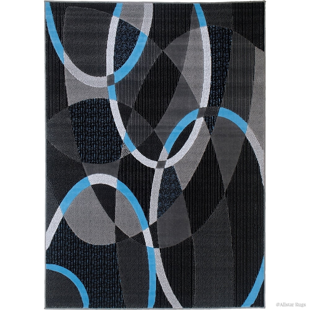 Allstar Rugs Allstar Exclusive Transitional Linear Design Rug Blue 4 ...