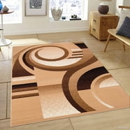 Allstar Rugs Allstar Woven Abstract Block and Square Design Rug ...