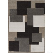 Allstar Rugs Allstar Woven Abstract Block and Square Design Rug ...