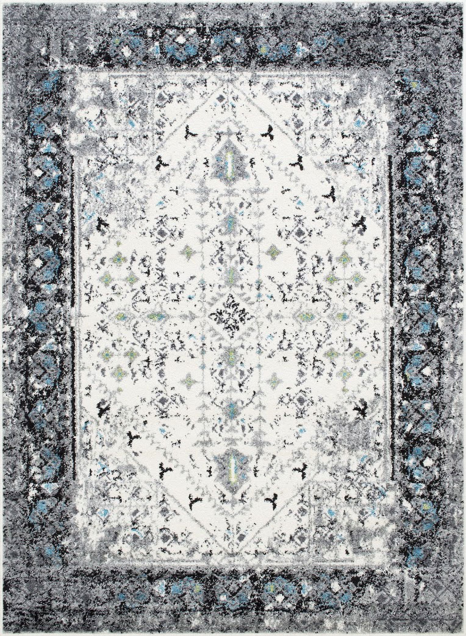 Allstar Rugs Grey Ombre Rectangular Accent Rug - Walmart.com