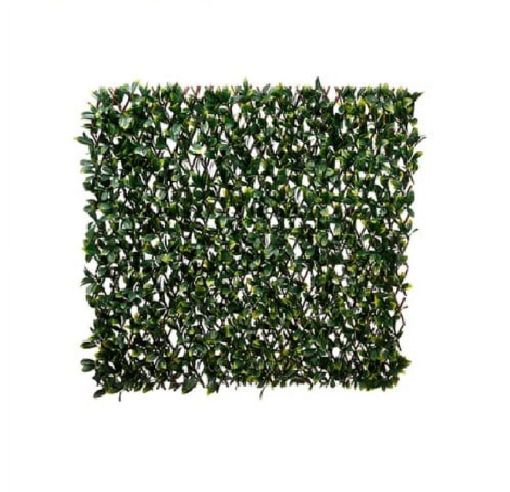 Allstate 78.5" Artificial Two Tone Green Laurel Leaf Indoor/Outdoor ...
