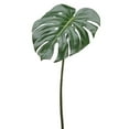 Allstate Floral & Craft 23 in. Silk Monstera Split Philodendron Leaf ...