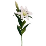 Allstate Pack of 12 Artificial White Stargazer Lily Flower Sprays 35 ...