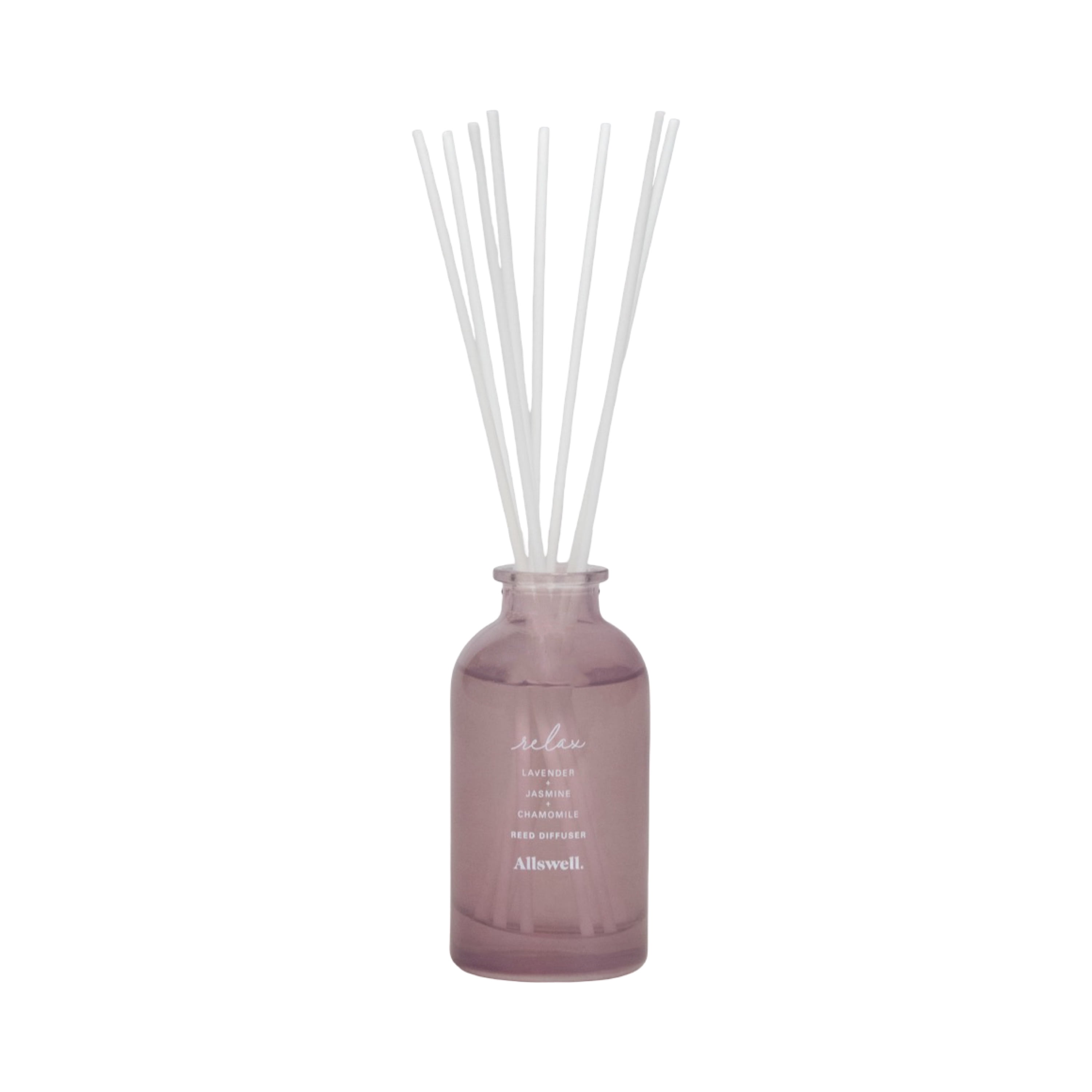 Allswell Relax (Lavender + Jasmine + Chamomile) Scented Reed Diffuser 3 ...