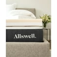 Allswell 4" Memory Foam Mattress Topper Infused with Copper Gel, Twin ...