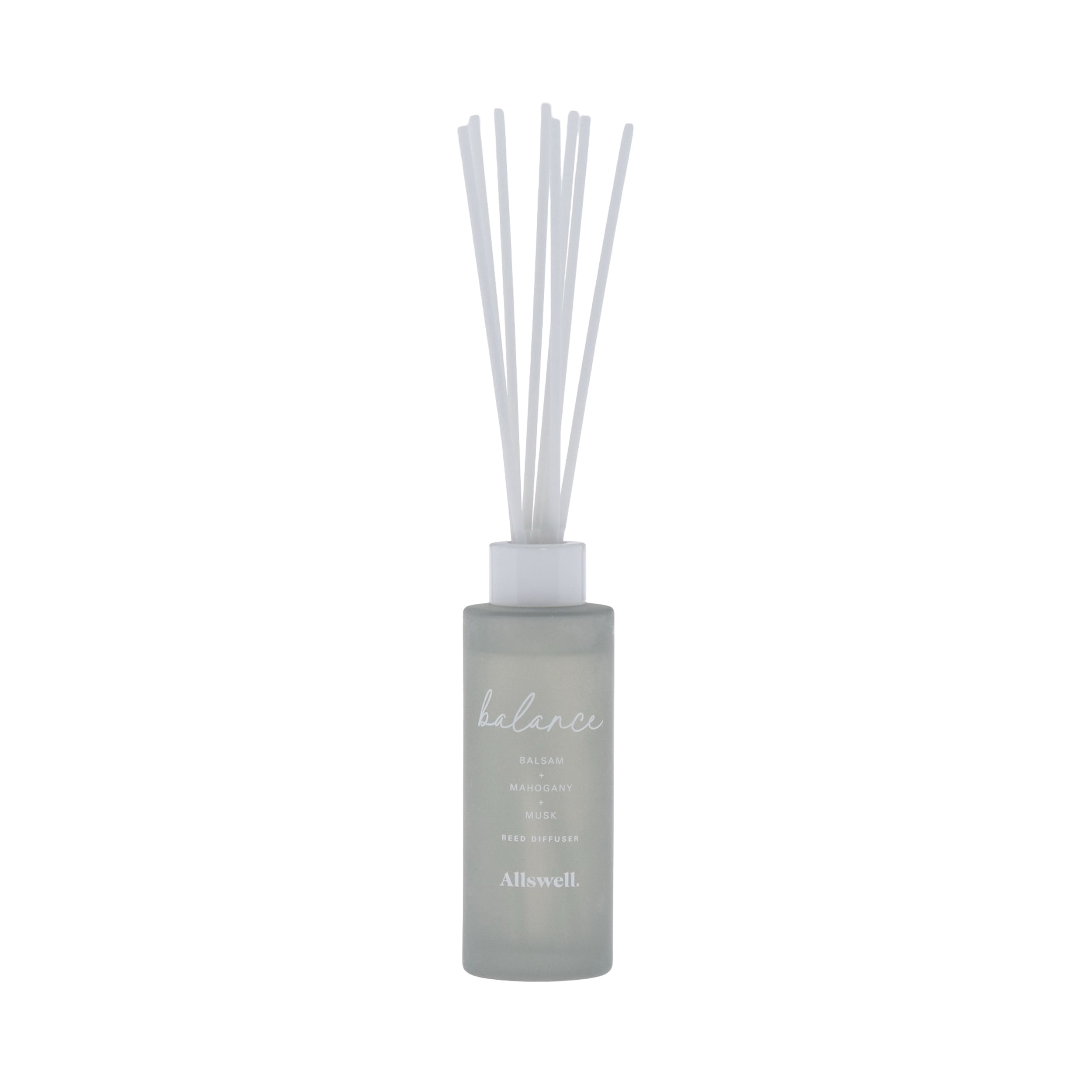 Allswell Balance (Balsam + Mahogany + Musk) Scented Reed Diffuser 3 Fl ...