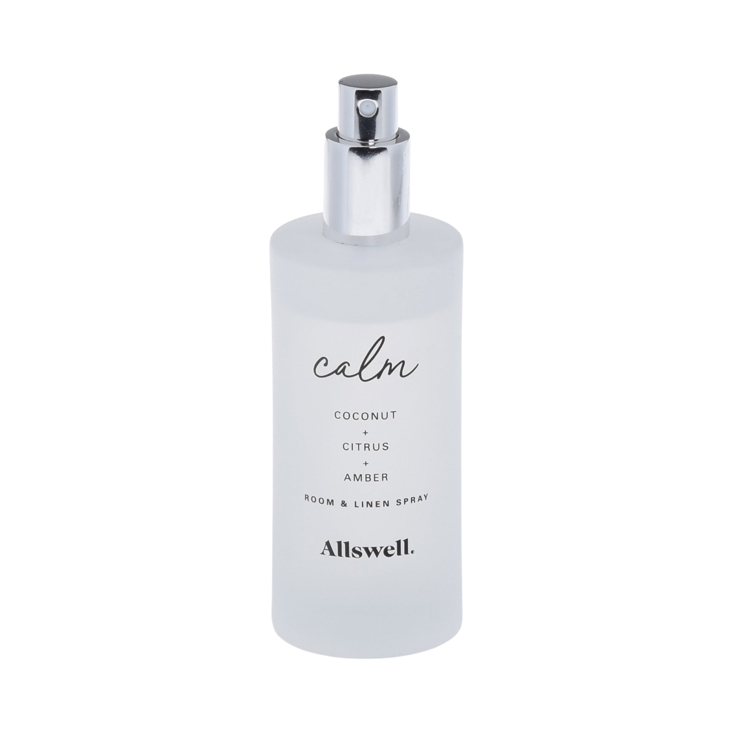 Allswell Calm Coconut Citrus Amber Scented Room and Linen Spray 3.4 Fl ...
