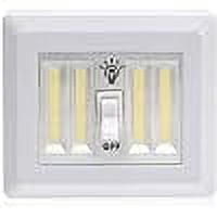 AlltroLite COB LED Cordless Light Switch, Battery Operated LED Night ...