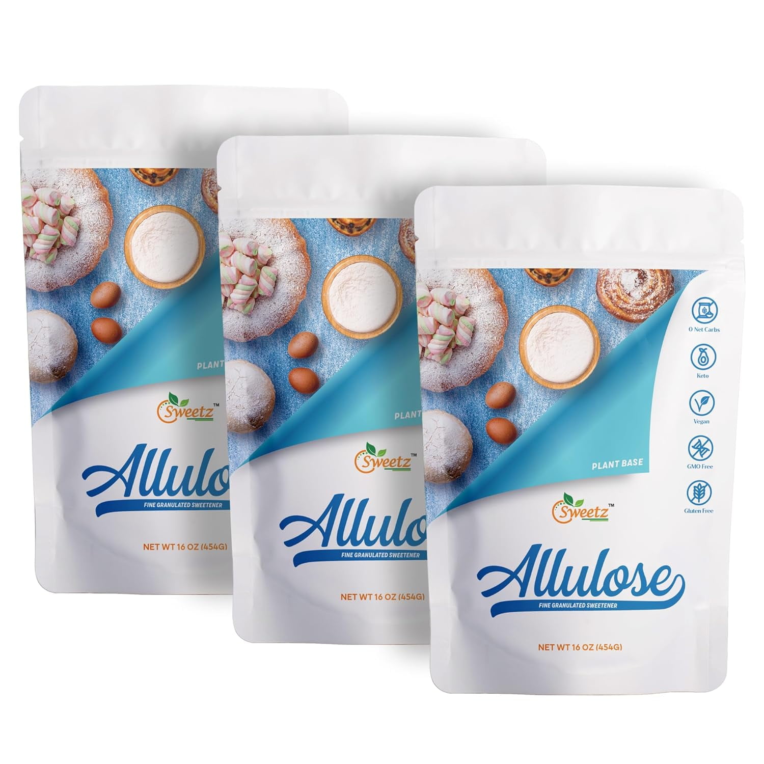 Allulose All Purpose Sweetener; Total Servings 342; Zero Calorie ...