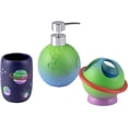Allure Home Creation Starry Night 3-Piece Bathroom Accessory Set ...