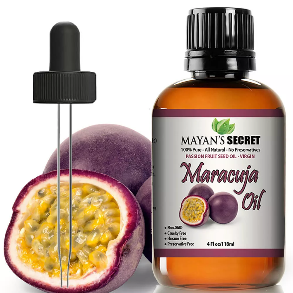 Allure Maracuja Oil Passion Fruit Seed Vitamin C 100% Pure Virgin/Cold ...